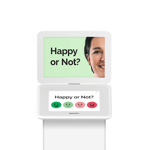 Experiencia del cliente - Solución de feedback - HappyOrNot